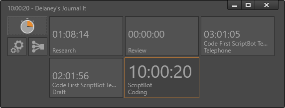 GitHub - delaneys-space/JournalIt: A timer application, inspired by ...